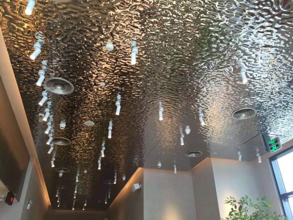 Powerful Beauty of Water Ripple Stainless Steel - 1