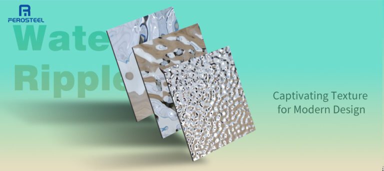 Water Ripple Stainless Steel Sheets: Captivating Texture for Modern ...