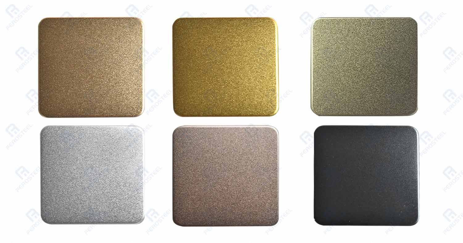 What is Sandblasted Stainless Steel Sheets - Color Metal Stainless ...