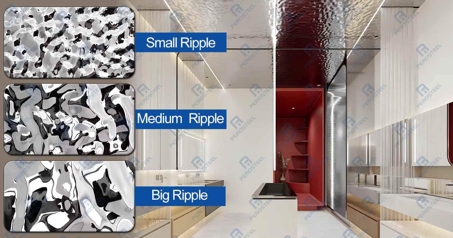 Water Ripple Stainless Steel Sheets Guide - Color Metal Stainless Steel ... Water Ripple Stainless Steel Sheets Guide - Color Metal Stainless Steel ...
