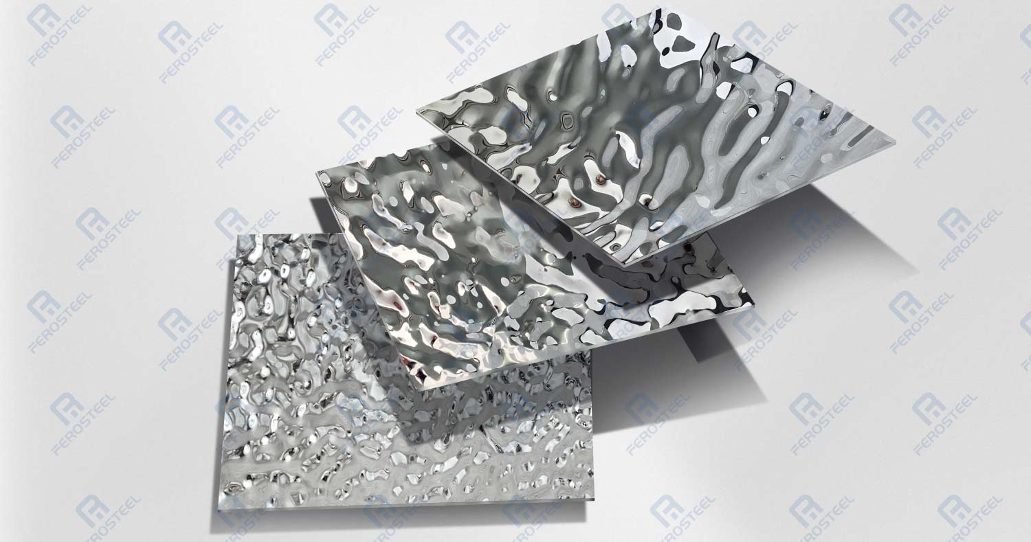 Elevating Modern Design with Ferosteel Ripple Stainless Steel Sheets ...