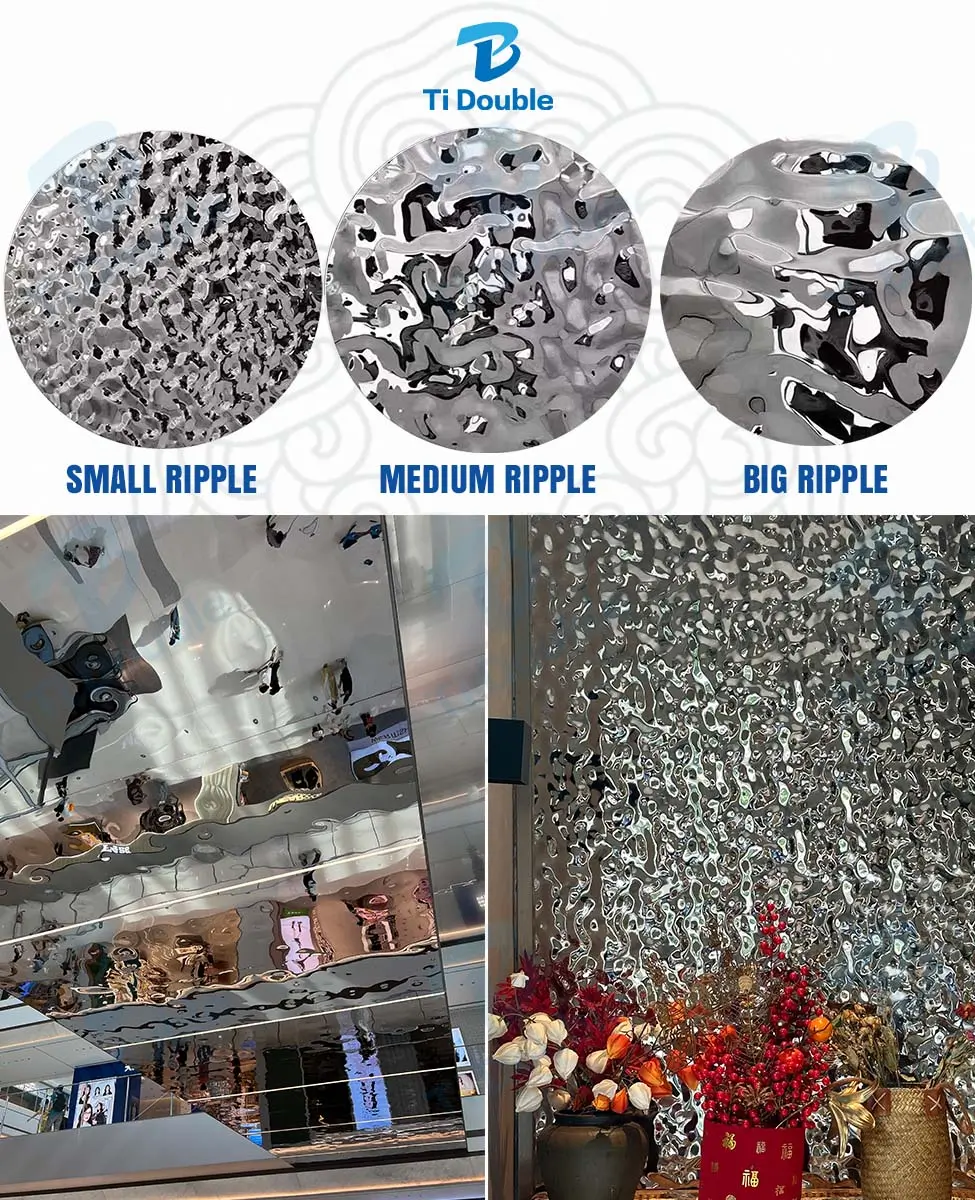 Water Ripple Stainless Steel Sheets Manufacturer